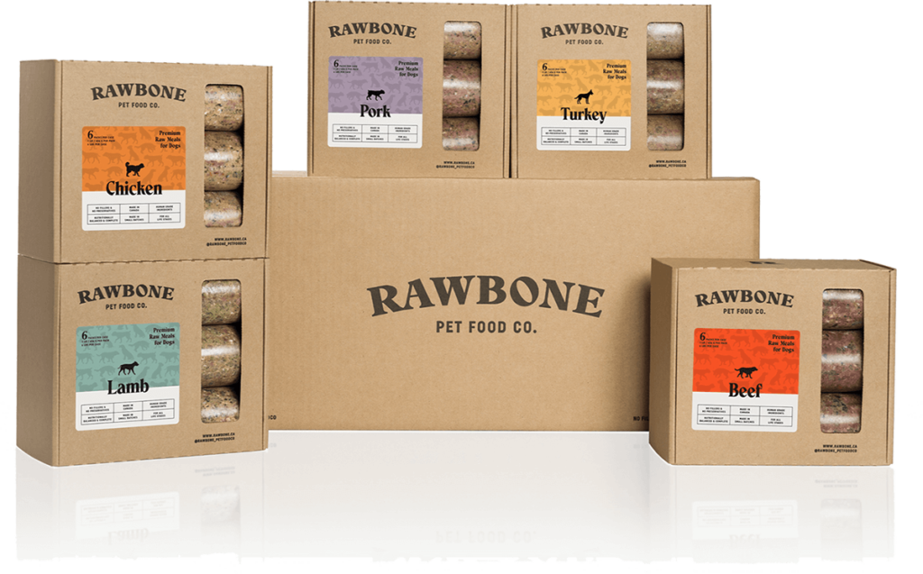 RAWBONE Pet Food Co. : Premium Raw Pet Food + Single Ingredient Treats